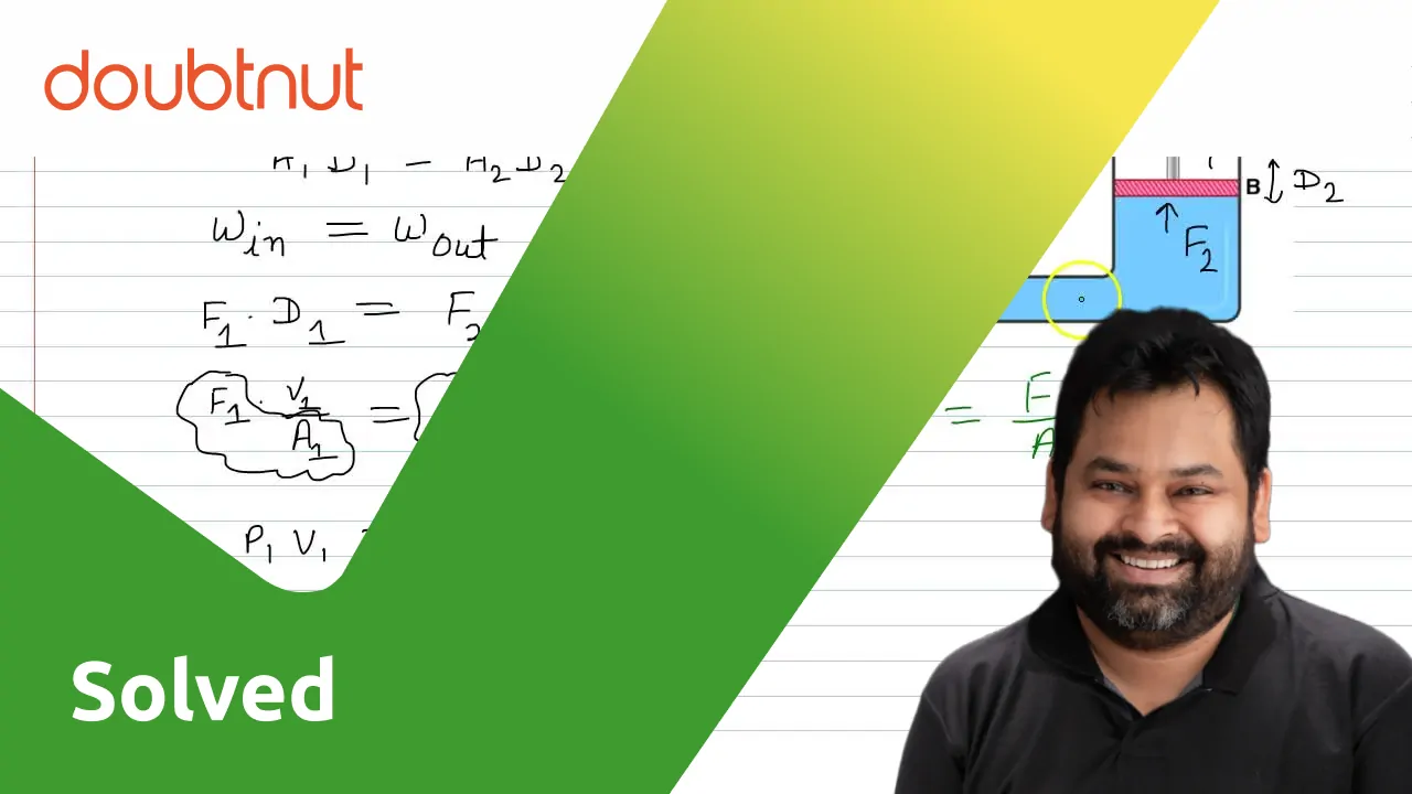 State and prove Pascal's law of transmission of fluid pressure.