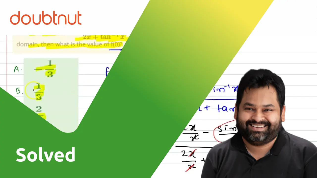 If the function f(x)=(2x-sin^(-1)x)/(2x+tan^(-1)x) is continuous at e