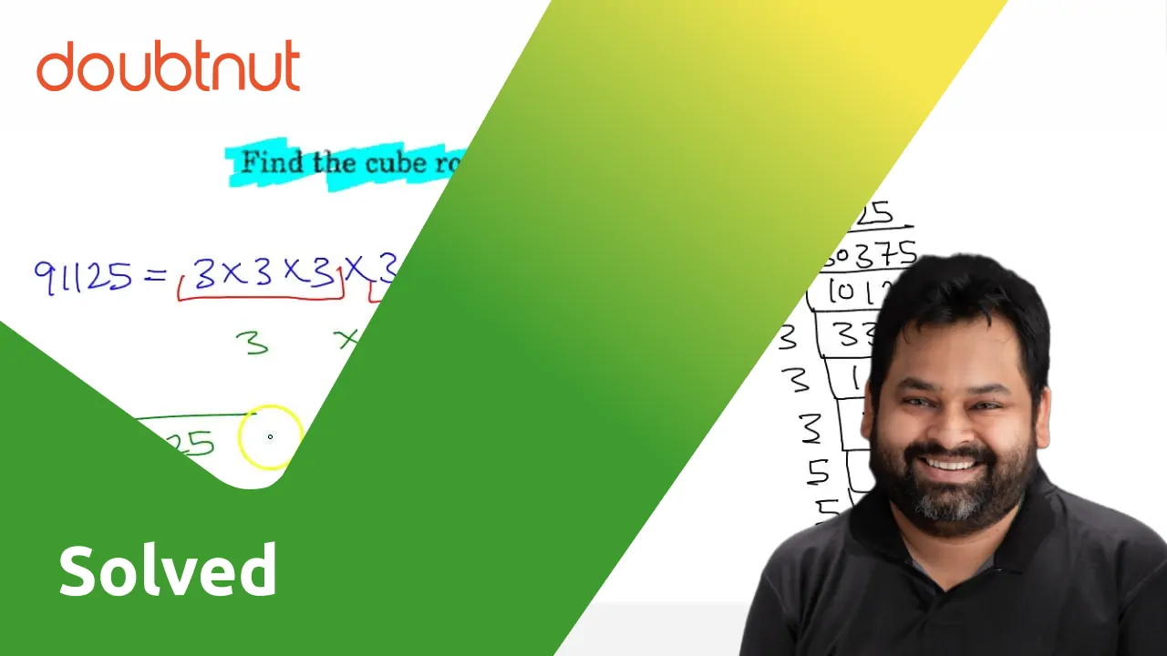 Find the cube root of 91125.