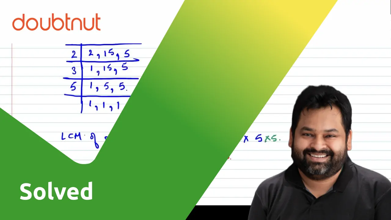 Find the smallest square number that is divisible by each of the numb