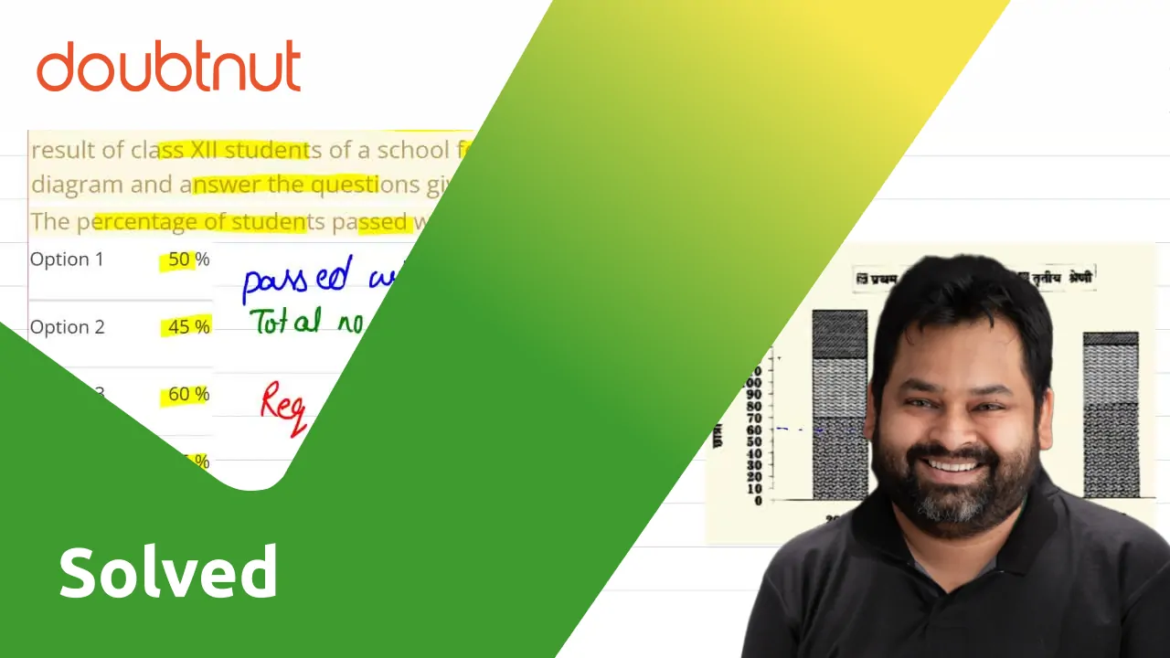 The sub divided bar diagram given below depicts the result of class XI