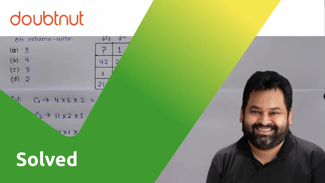 Find the missing number, if a certain rule is followed either row-wise