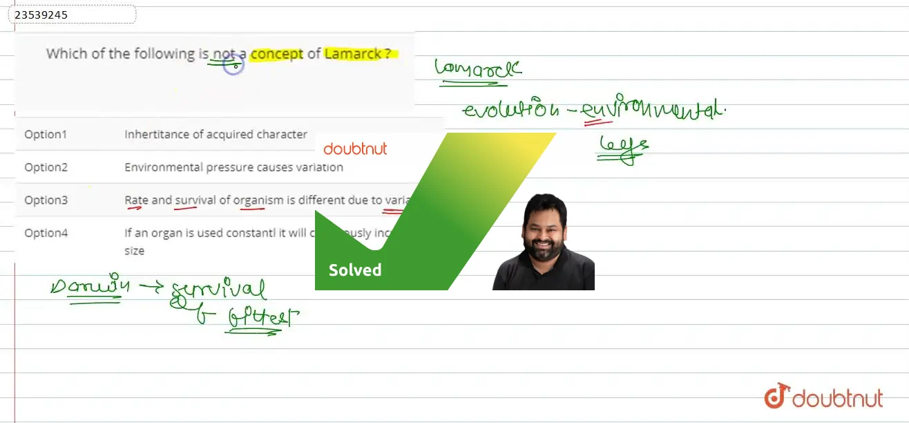 inheritance of acquired character