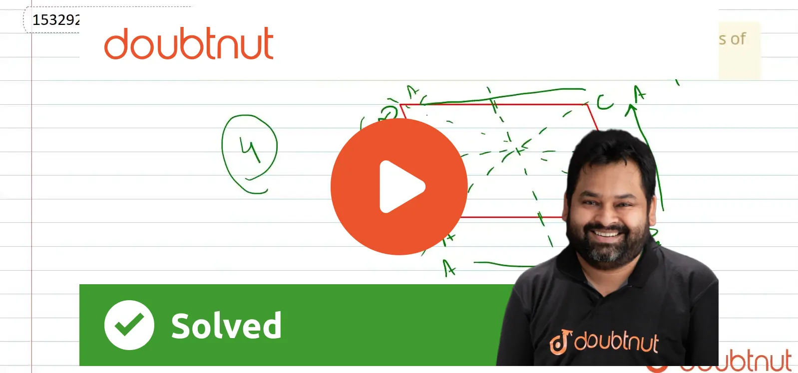 Discuss the rotational symmetry of a square. Also, determine its lin