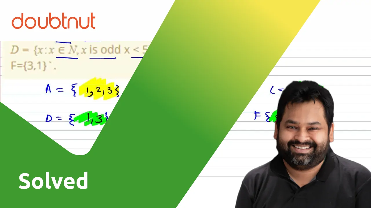 Which of the following sets are equal ? A={x:x inN,xlt4},B={1,2,3}