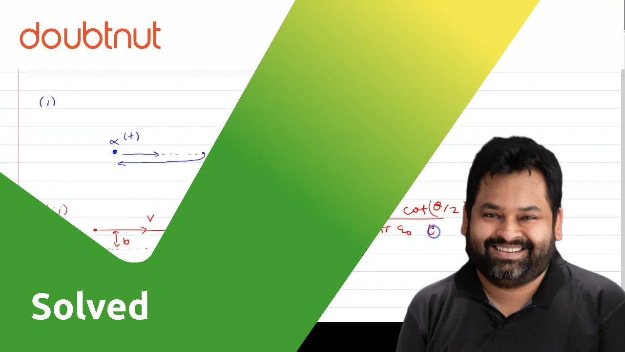 Explain distance of closest approach and impact parameter with illustr