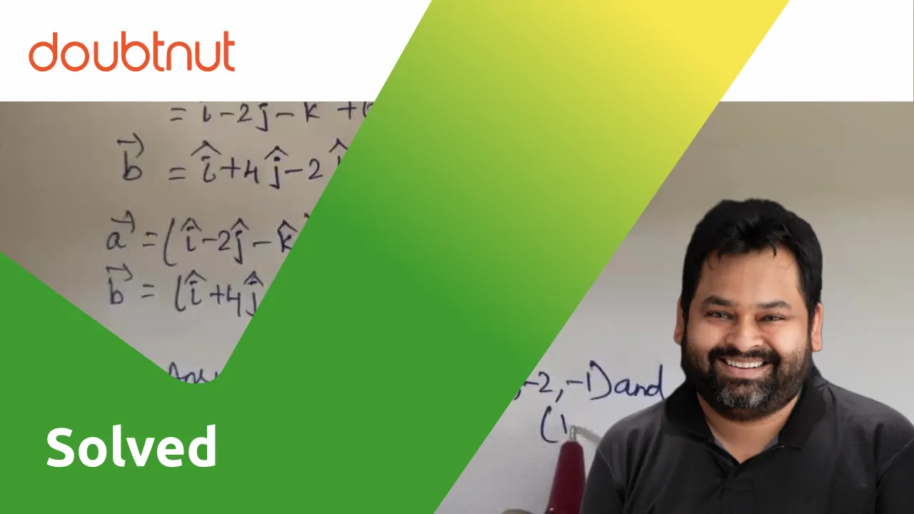 [Tamil] The vector equation vec(r)=(hat(i)-2hat(j)-hat(k))+t(6hat(j)-h