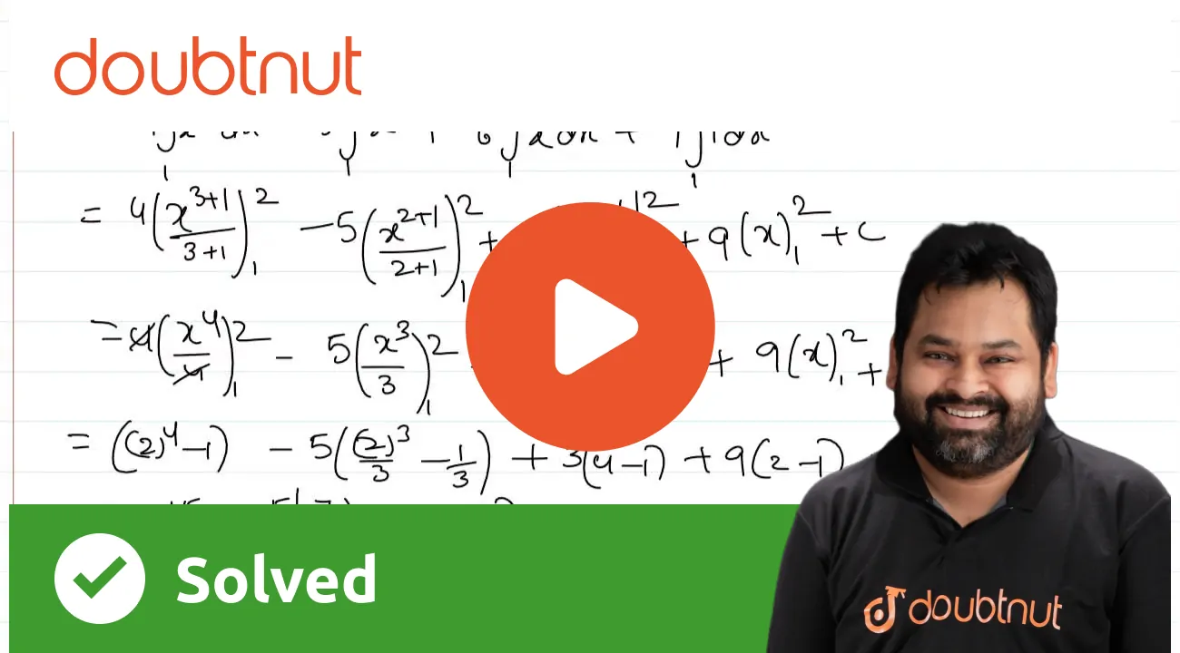  Telugu Evaluate The Definite Integrals Int 1 2 4x 3 5x 2 6x