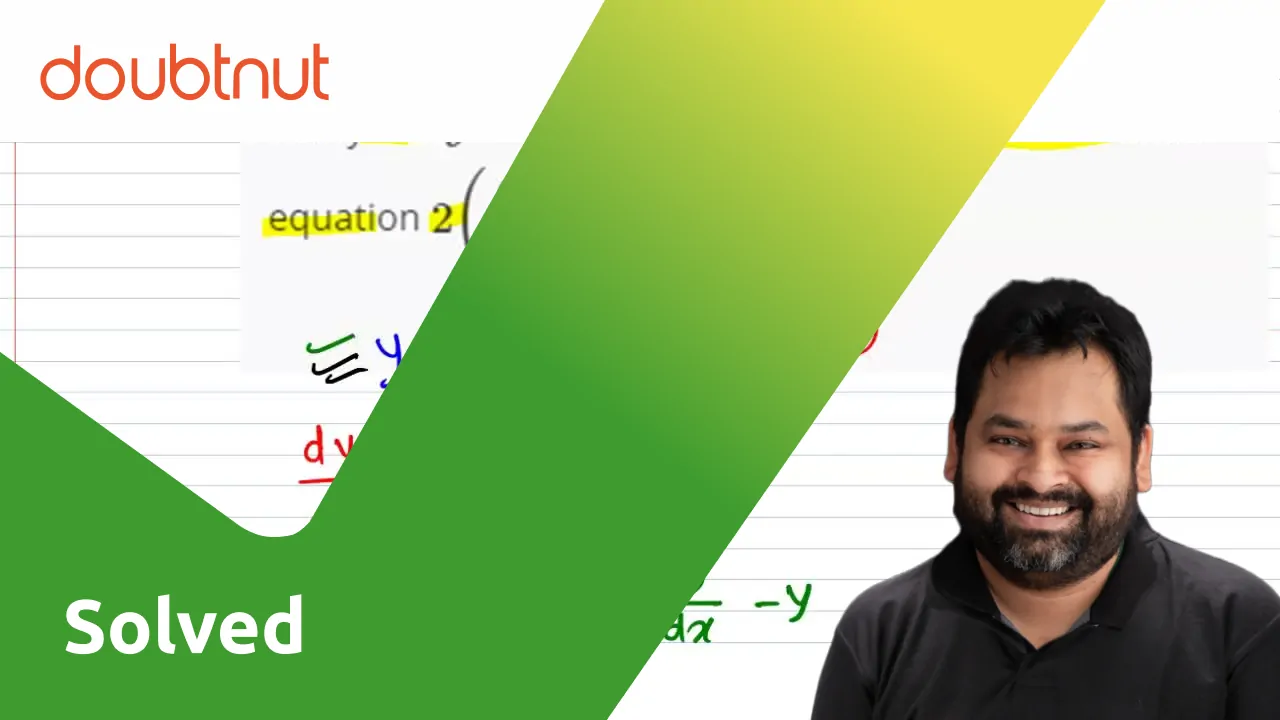Verify thaty=c x+2c^2 is a solution of the differential equation 2((dy