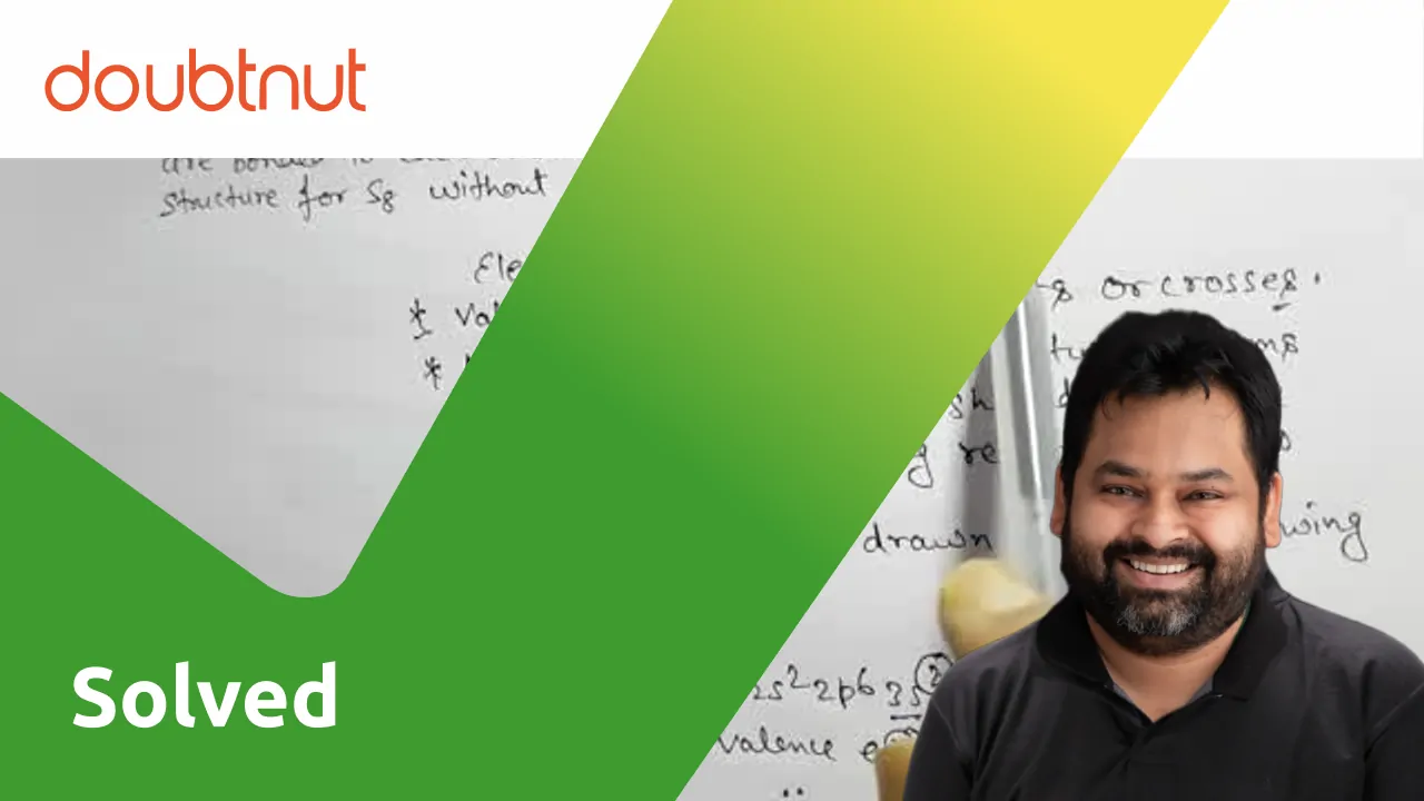 The molecular formula of sulphur is S(8) in which eight sullphur atoms