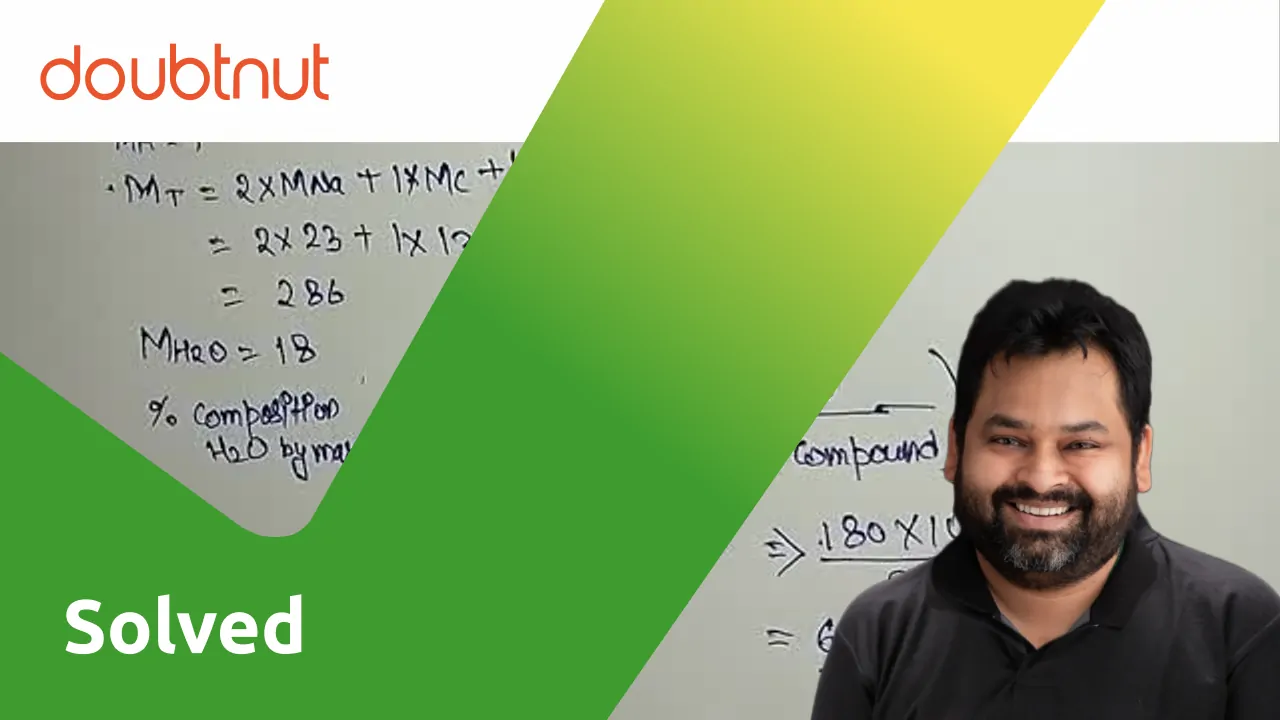 Find the percentage mass of water in washing soda crystals Na2CO3 , 10