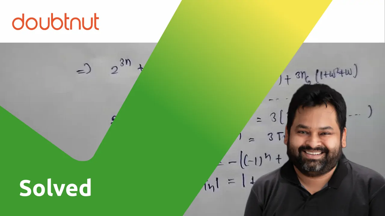 Let n in N, S(n)=sum(r=0)^(3n)(""^(3n)C(r )) and T(n)=sum(r=0)^(n)(""^