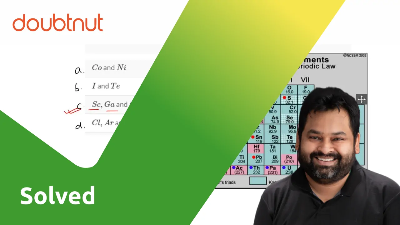 The properties of the following elements were predicted by Mendeleeff