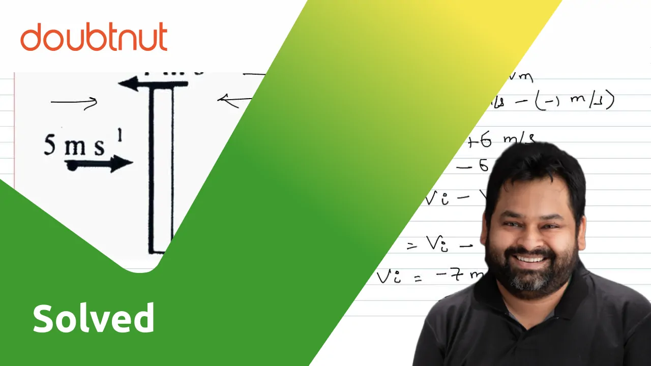 An object moves with 5ms^(-1) toward right while the mirror moves wit