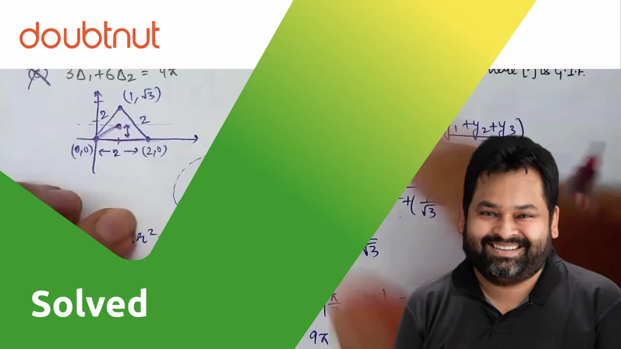 Delta(1) and Delta(2) are respectively areas of in circle and circumci