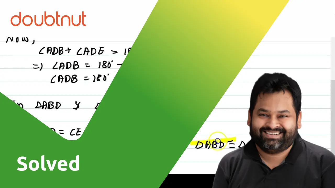 In the given figure, D and E are points on the side BC of a DeltaABC s