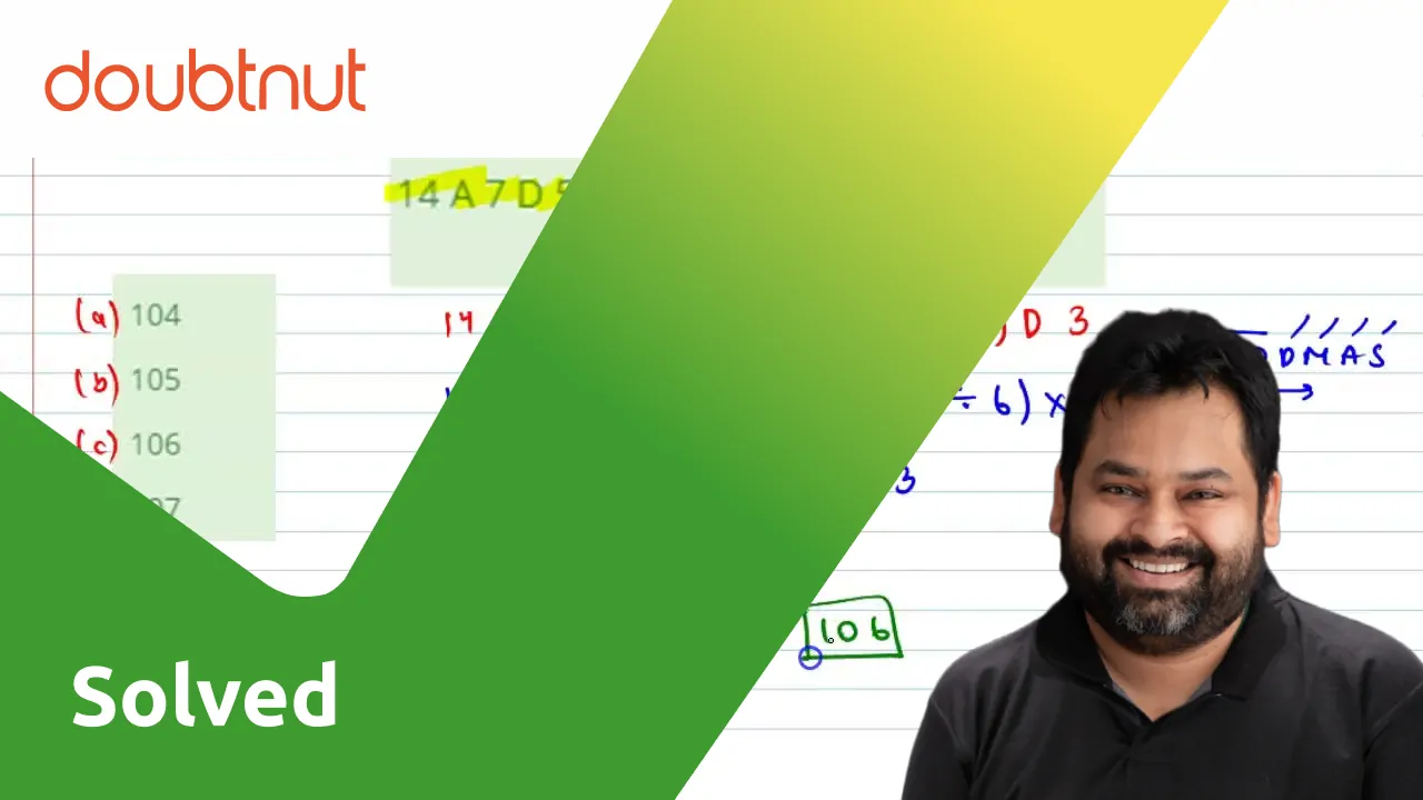 If A Stands addition B Stands For division C Stands For subtr