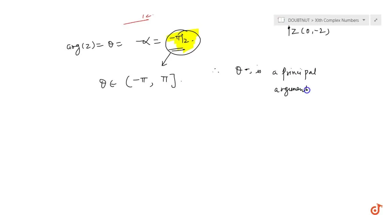 Find the modulus and principal argument of -2i