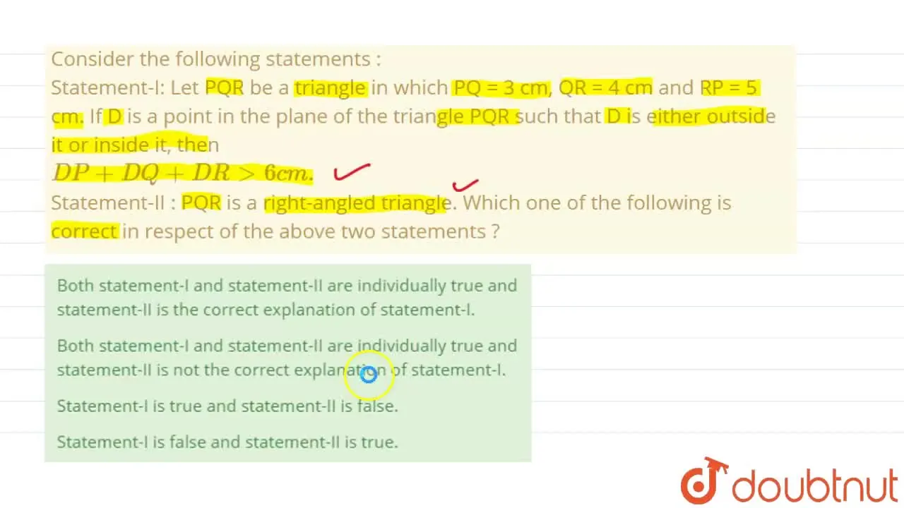 Statement I is true and statement II is false.