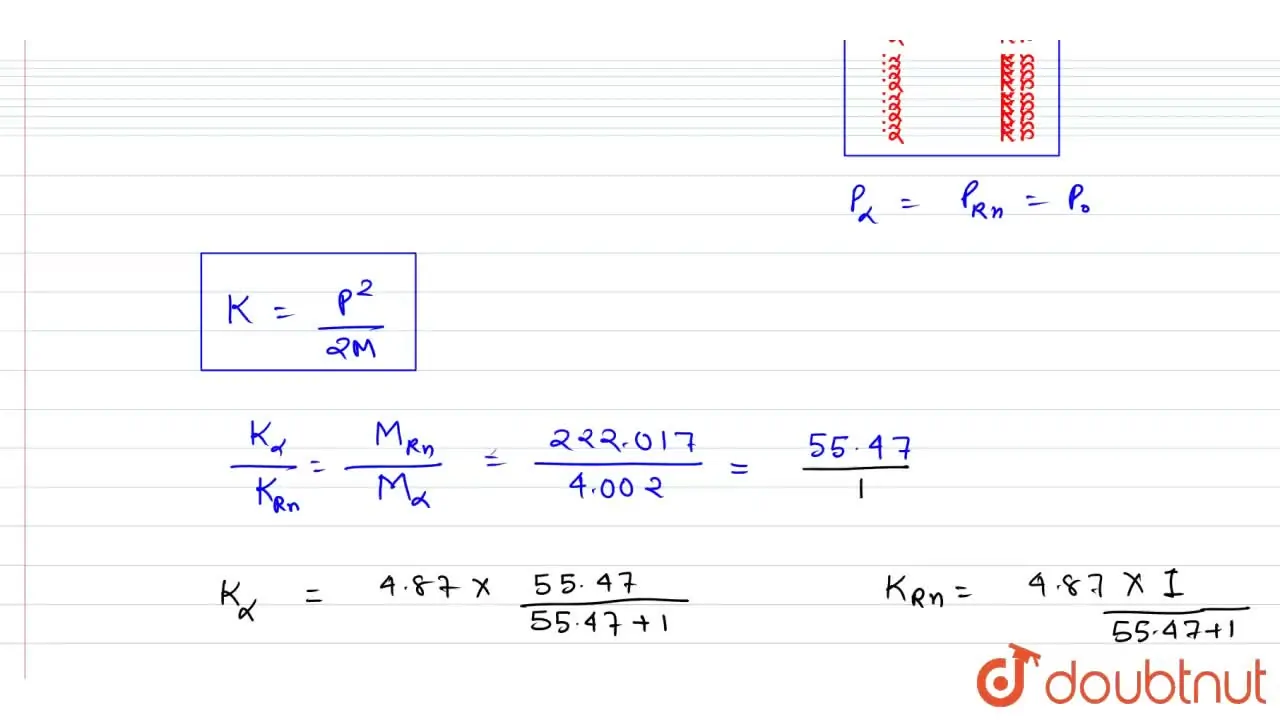 Initially the nucleus of radium 226 is at rest. It decays due to which