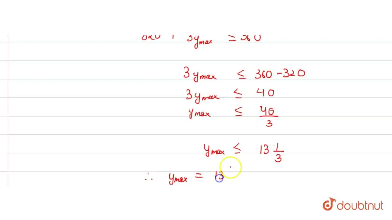 There are two numbers x and y such that the sum of two times x and th