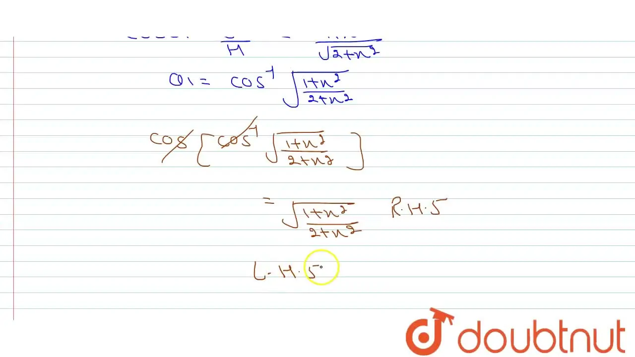 Punjabi Prove The Following Cos tan 1 sin cot 1x sqrt 1 x 2 Punjabi Prove The Following Cos tan 1 sin cot 1x sqrt 1 x 2
