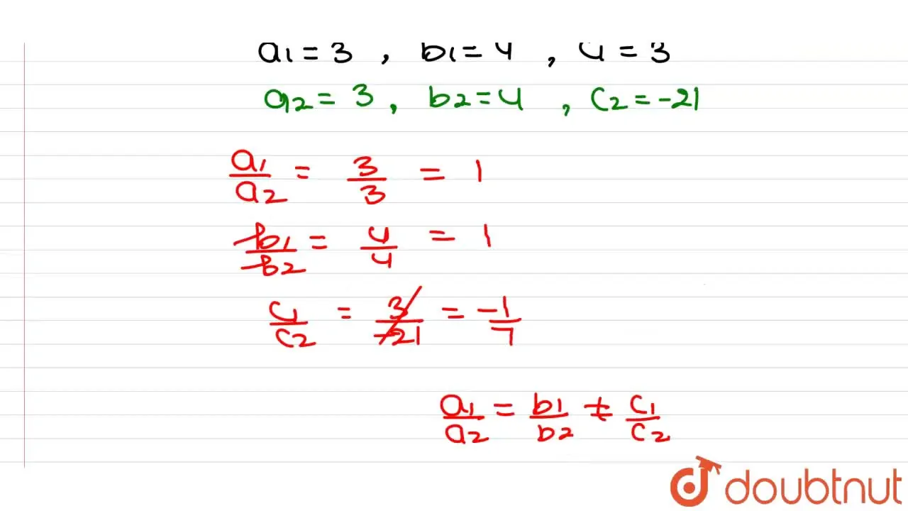 Solve graphically the pair of linear equations: 3x+ 4y+ 3=0 and 3x+ 4y