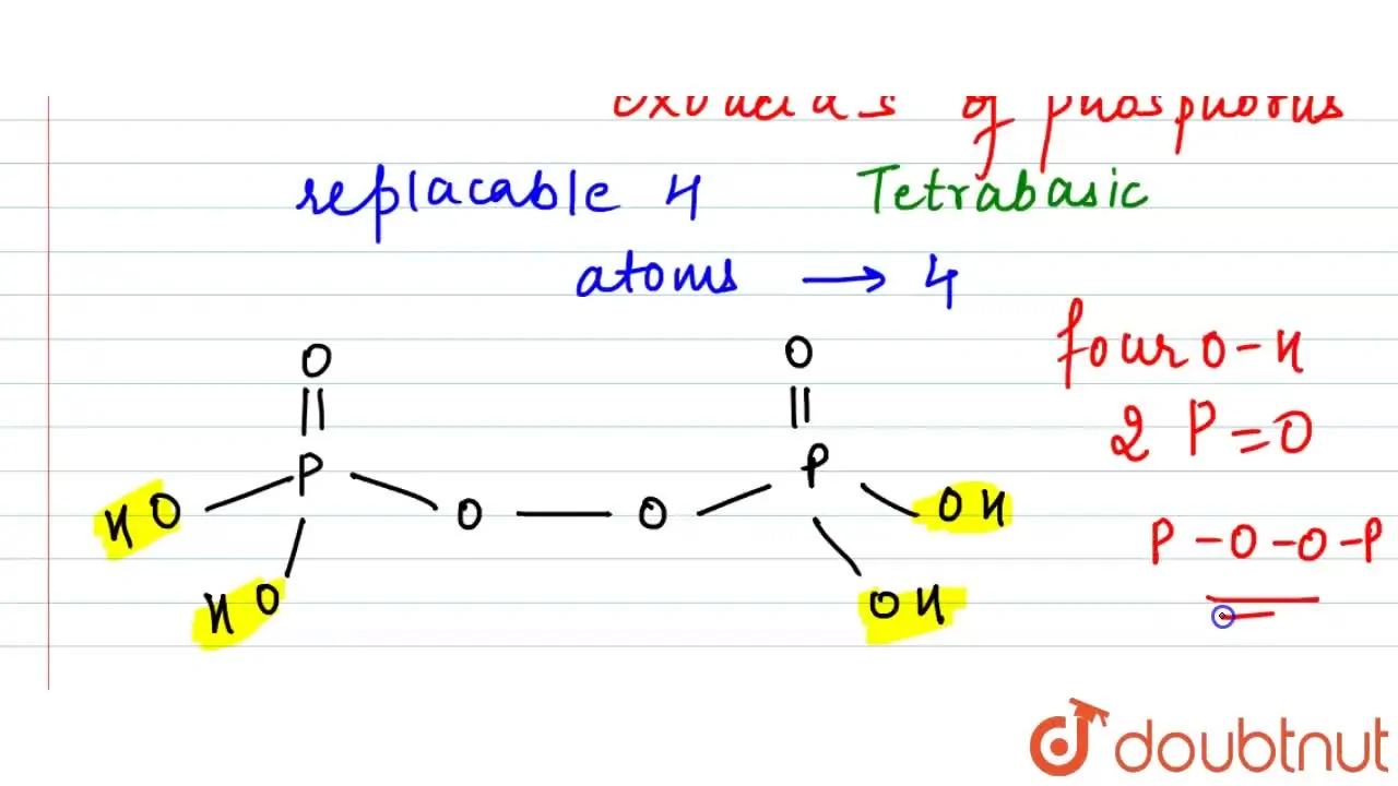 Draw structure Peroxodiphosphoric acid (H(4)P(2)O(8))