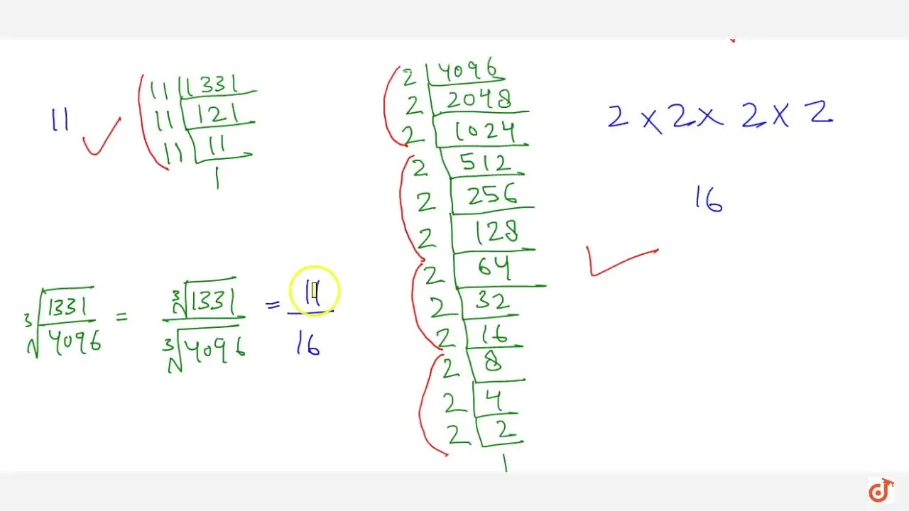 Examples of cube roots of rational numbes