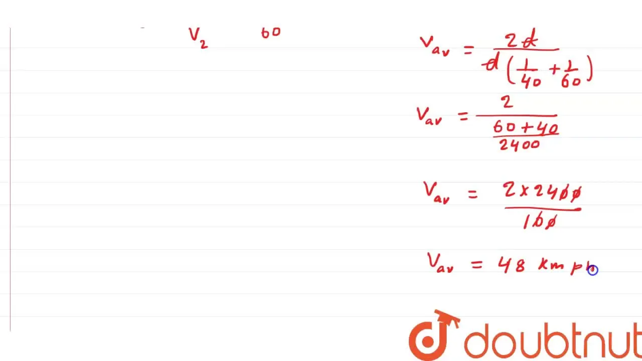 A car starts at point A with a speed of 40 kmph and reaches point B. T