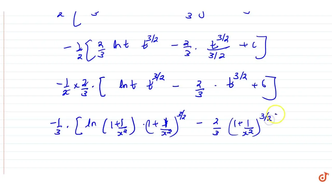 int[(sqrt(x^2+1)(ln(x^2+1)-2lnx)))/(x^4) dx