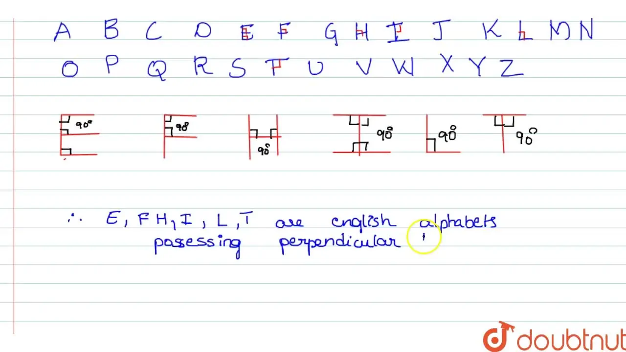 [Telugu] Which letters in English alphabet possess perpendicular lines