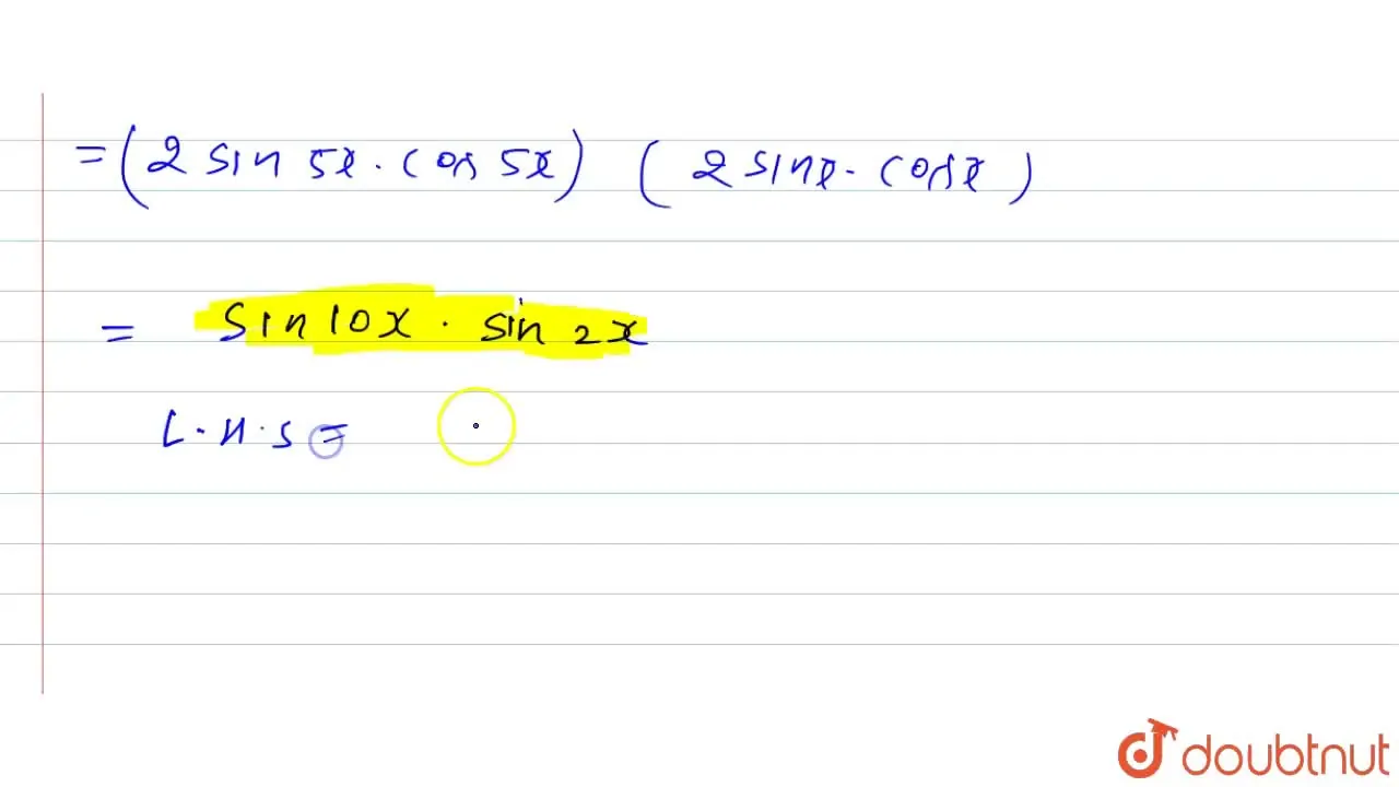 sin^(2)6x-sin^(2)4x=sin2x sin 10x