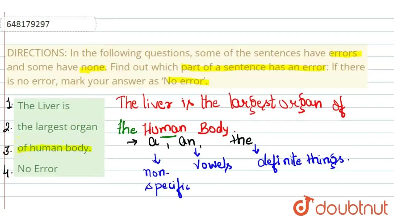 Question stimulus:- DIRECTIONS: In the following questions, some of th