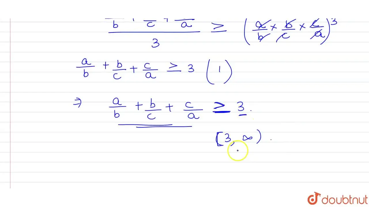 If a, b, c are three non-zero numbers of the same sign, then the value