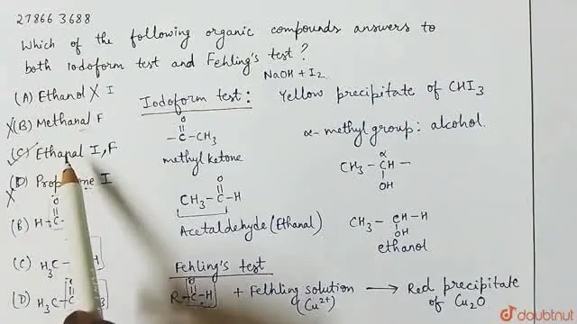 Which of the following organic compounds answers to both iodoform test