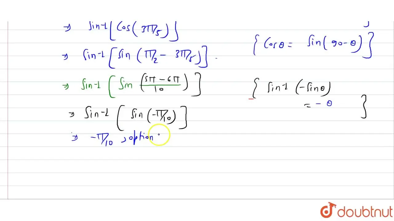 the-value-of-sin-1-cos-13pi-5-is