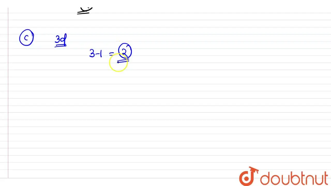 Calculate a Total Number Of Spherical Nodes In 3p Orbital b