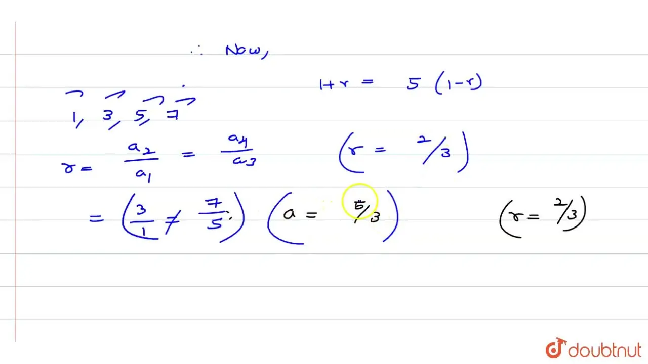 If the sum of an infinite G.P and the sum of the squares of its terms