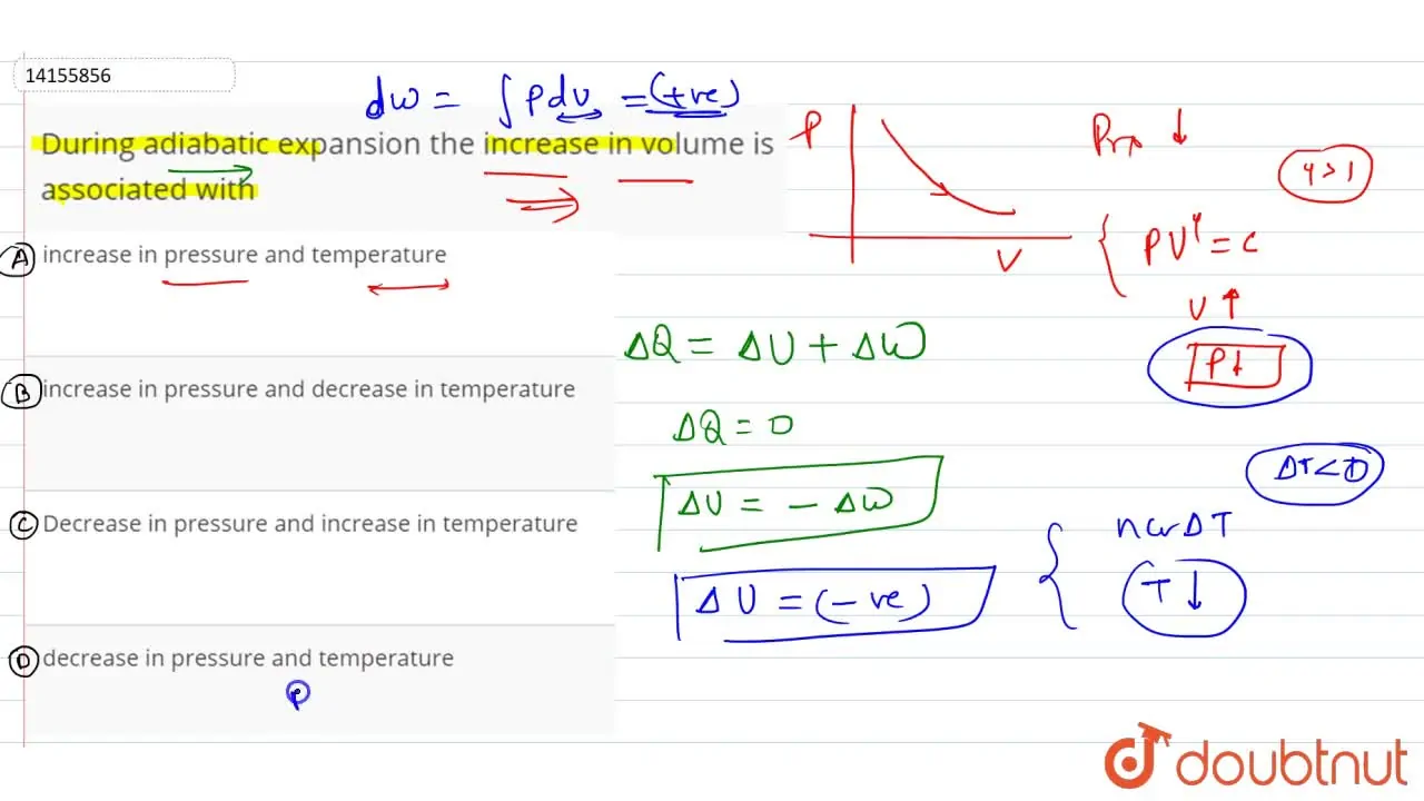 Pressure","Temperature"),("increase","decrease"):}
