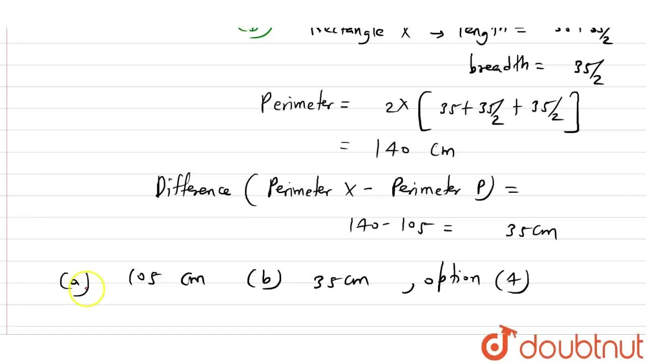 Rectangle P and square Q are put together to make rectangle X. The len