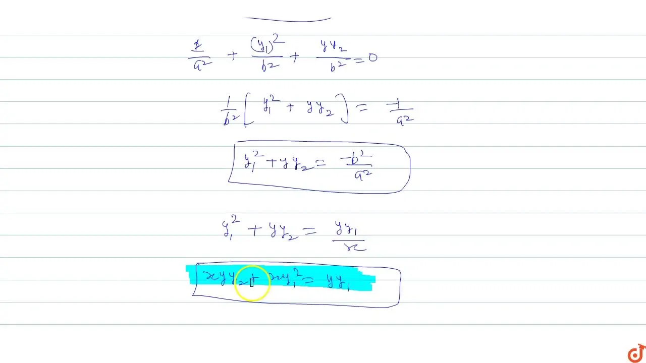 The differential equation of all conics whose axes coincide with the