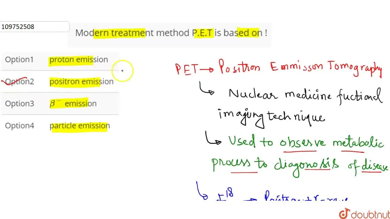 Modern treatment method P.E.T is based on