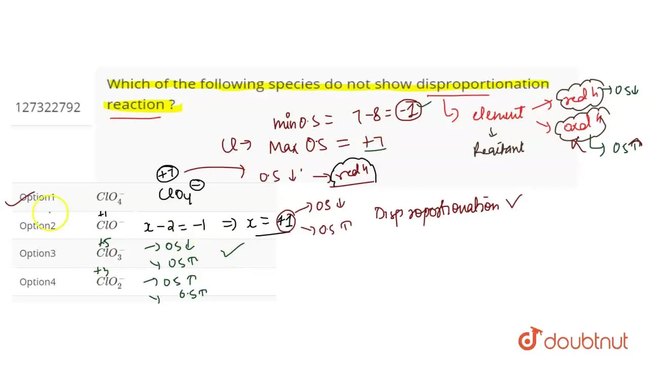 Which of the following species do not show disproportionation reaction