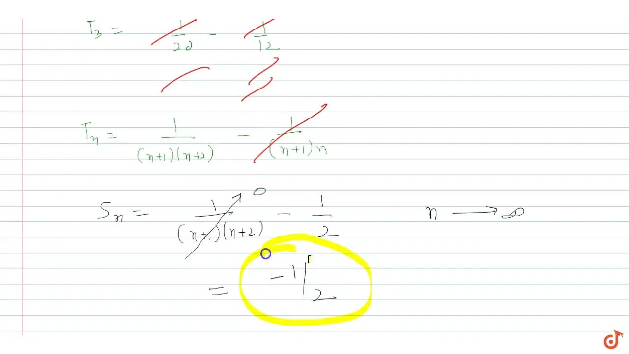 The absolute term in P(x) = sum(r=1)^n (x-1/r)(x-1/(r+1))(x-1/(r+2)) a