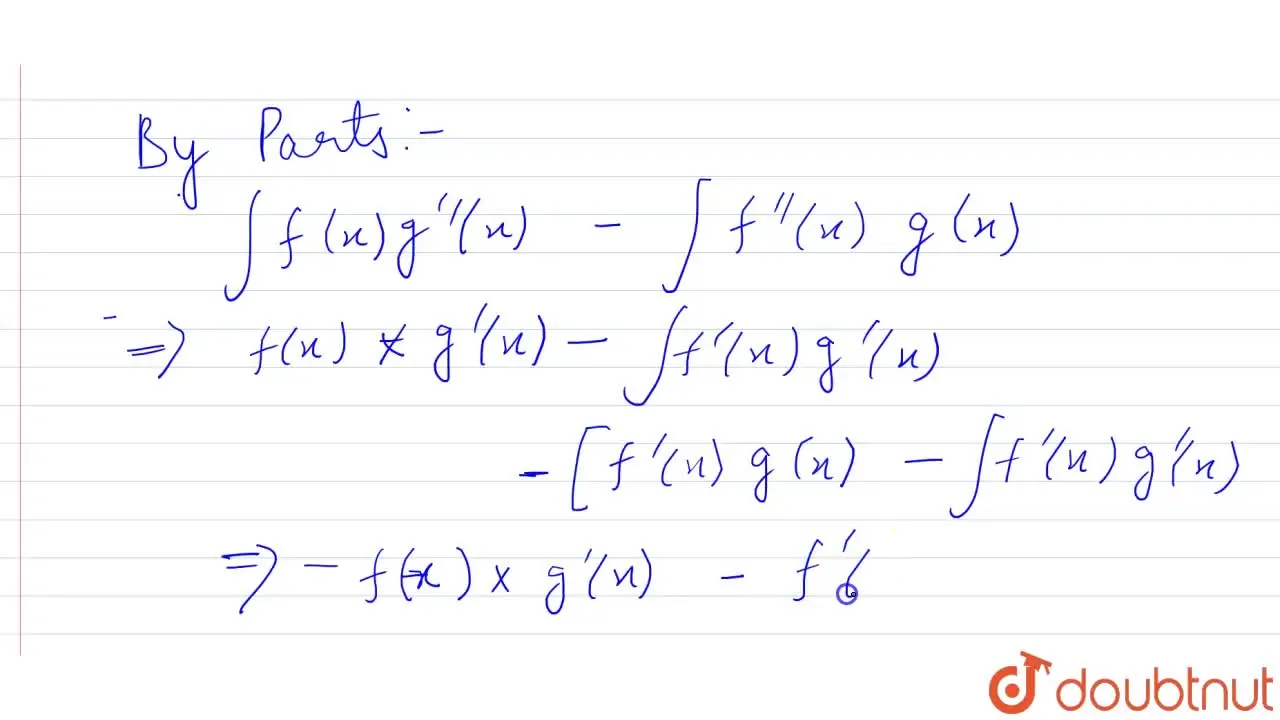Evaluate int[f(x)g^(n)(x)-f^(n)(x)g(x)]dx