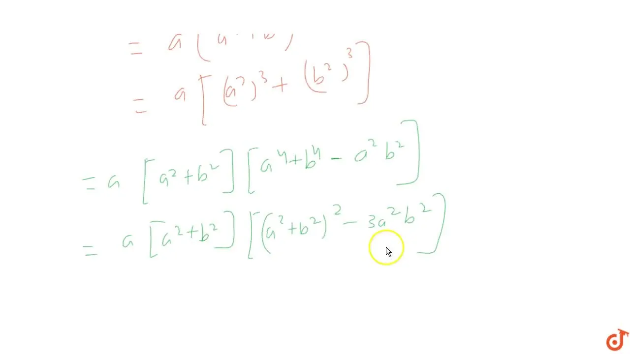 Factorize each of the following expressions : (i)a^6-b^6 (ii) a^6+b^6
