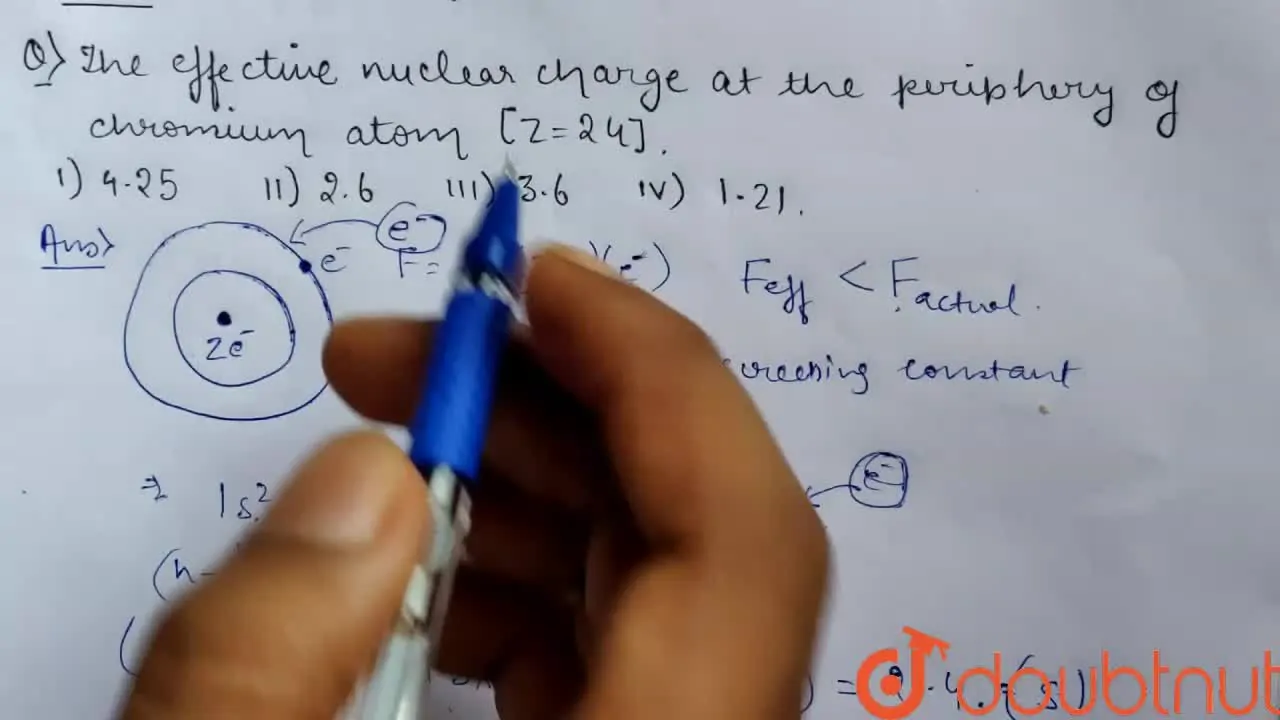 J.C. Slater proposed an empirical constant that represents the cumulat