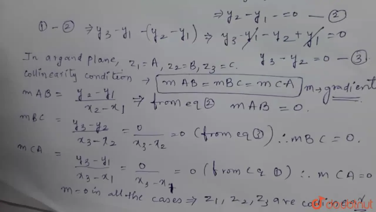 [Telugu] If (z(3)-z(1))/(z(2)-z(1)) is a real number, show that the po