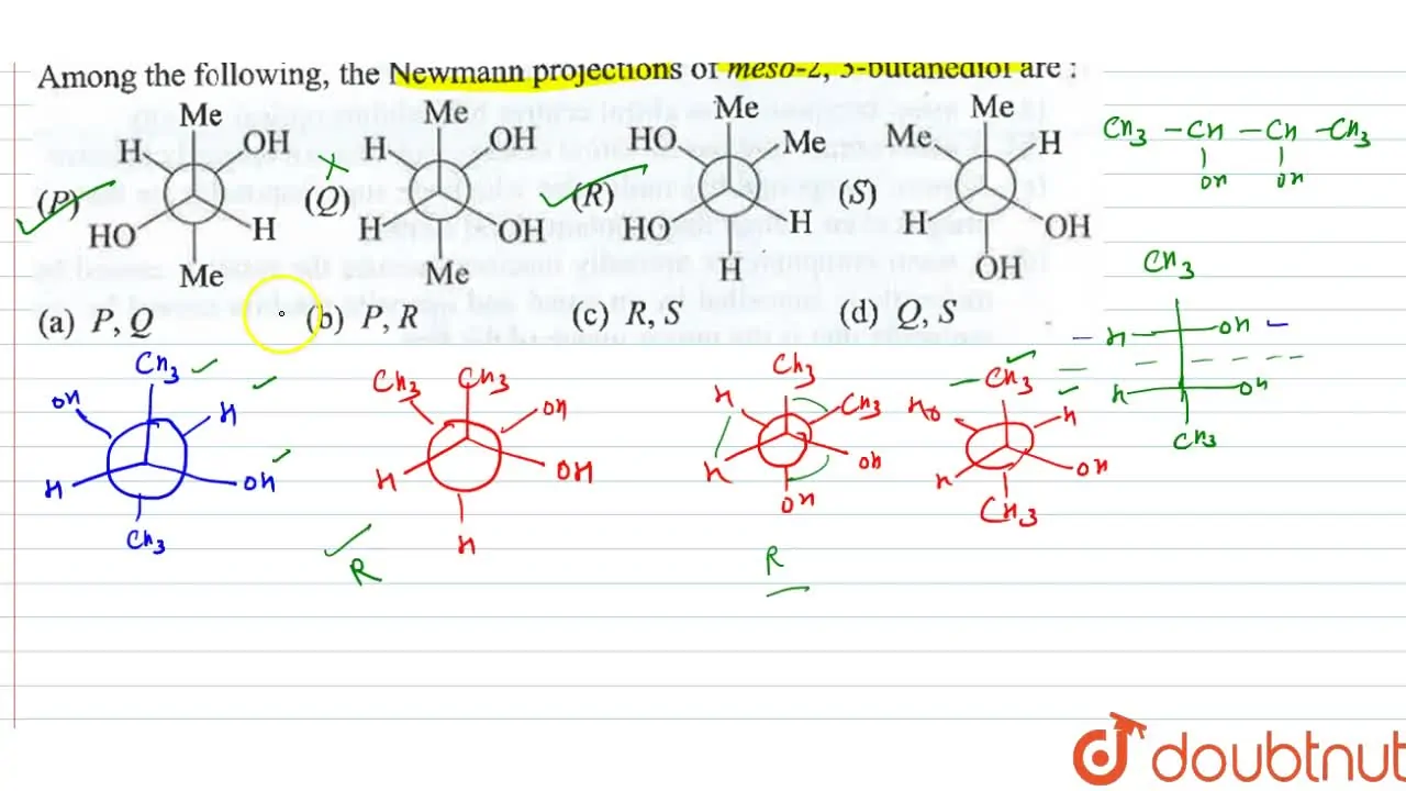 among-the-following-the-newmann-projections-of-meso-2-3-butanediol-ar